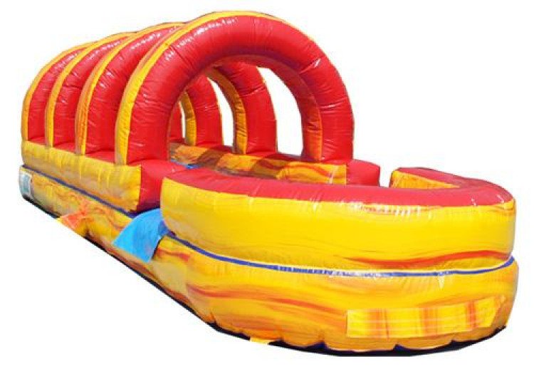 28ft Volcano Screamer Slip and Slide w/pool - Clarksville Inflatables ...